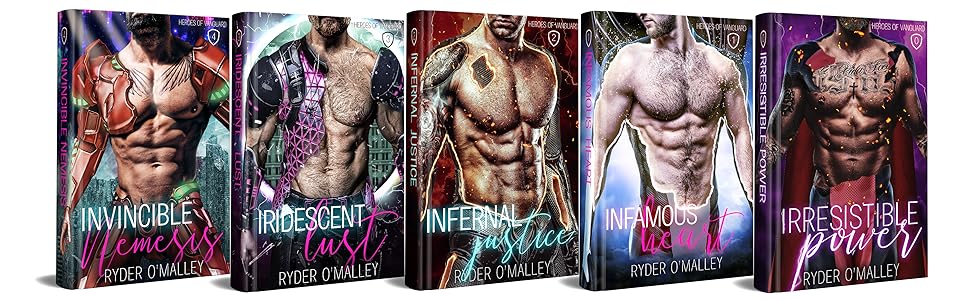 Heroes of Vanguard Boxed Set: Steamy MM Superhero Romance - Kindle edition by O'Malley, Ryder ...