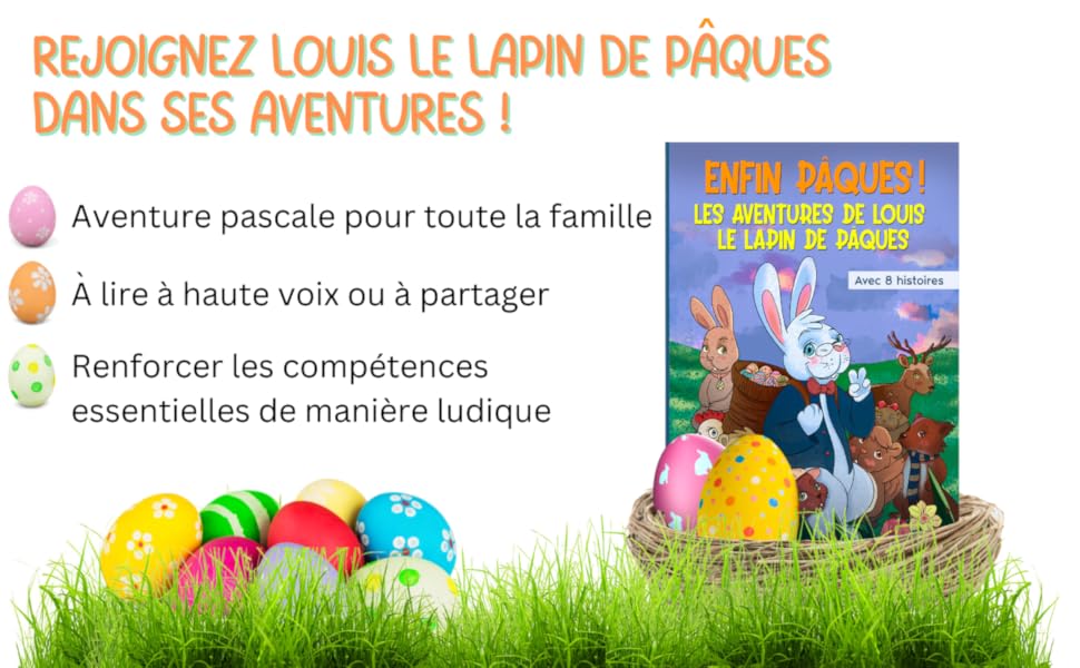 Enfin Pâques - Le livre de Pâques avec 8 histoires: Les aventures de ...