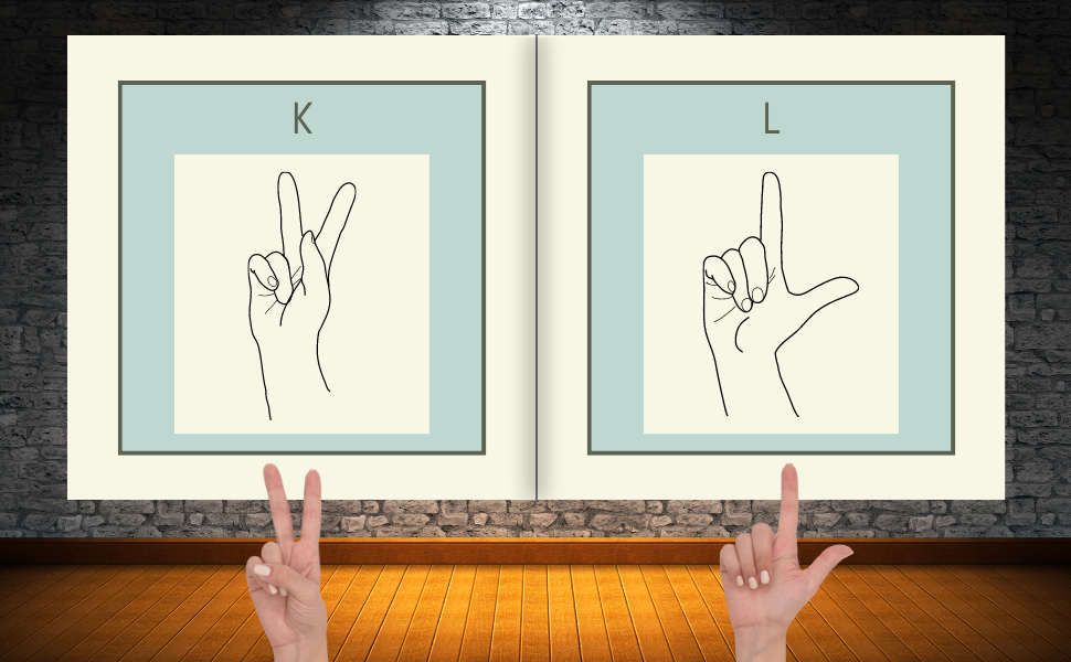 Amazon.com: American Sign Language Alphabet: ASL Picture Book for ...