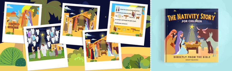 Amazon.com: The Nativity Story for Children Directly from the Bible ...