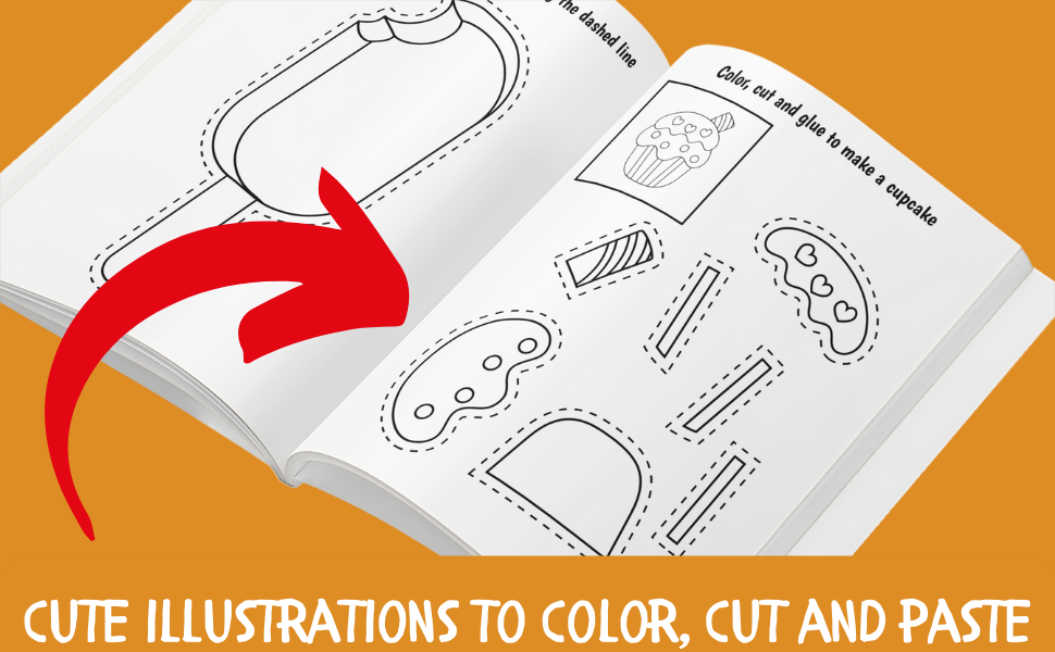 Scissor Skills for Girls: A Preschool Activity Workbook for Kids ...