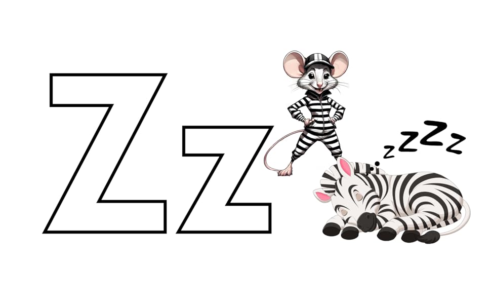 ABC Coloring Book: Introducing Miracle Mouse in an Alphabet Adventure ...