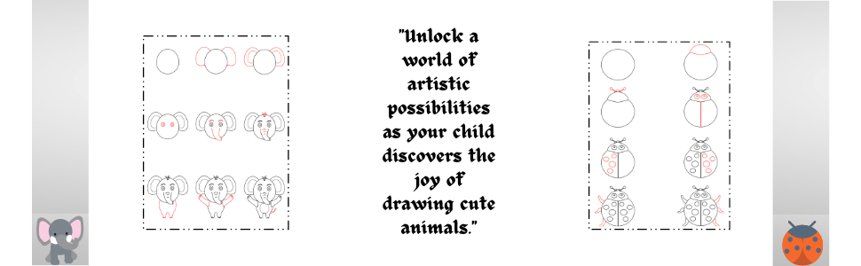 How to Draw 50 Cute Animals for Kids: A Step-by-Step Guide to Mastering ...