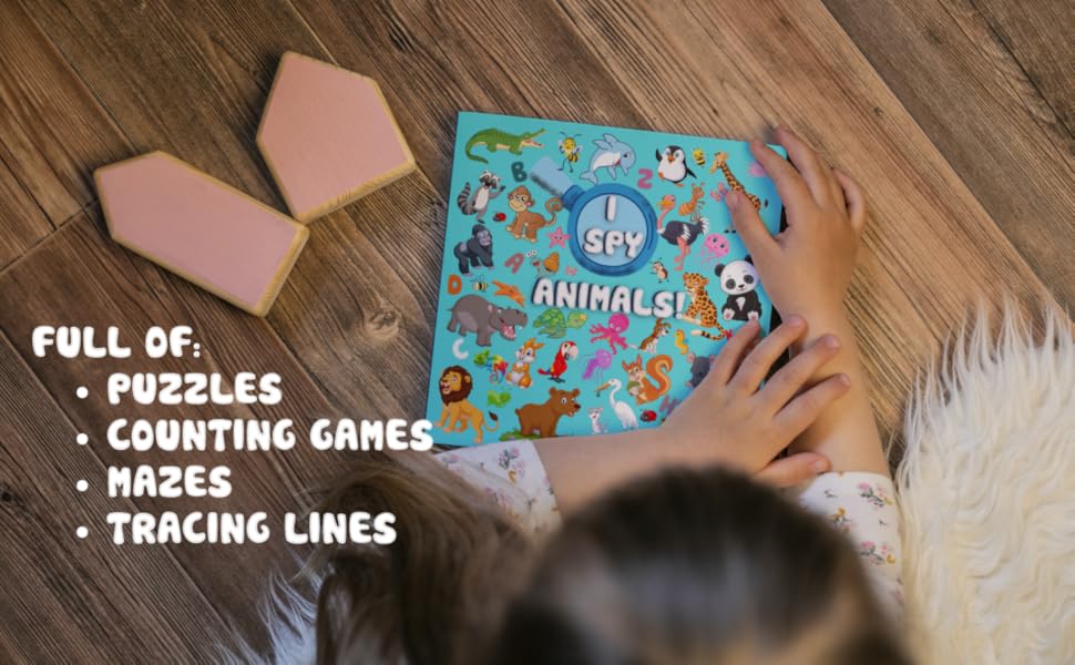 I Spy Animals: Find and Seek Activity Book for Toddlers and ...
