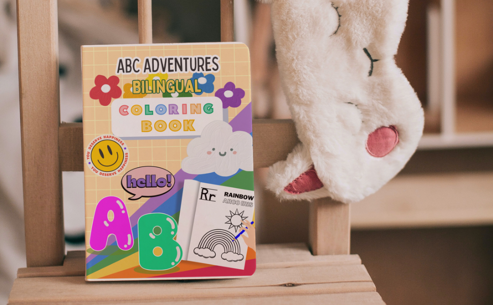 Spanish ABC Adventures Bilingual Coloring Book English Spanish for Kids ...