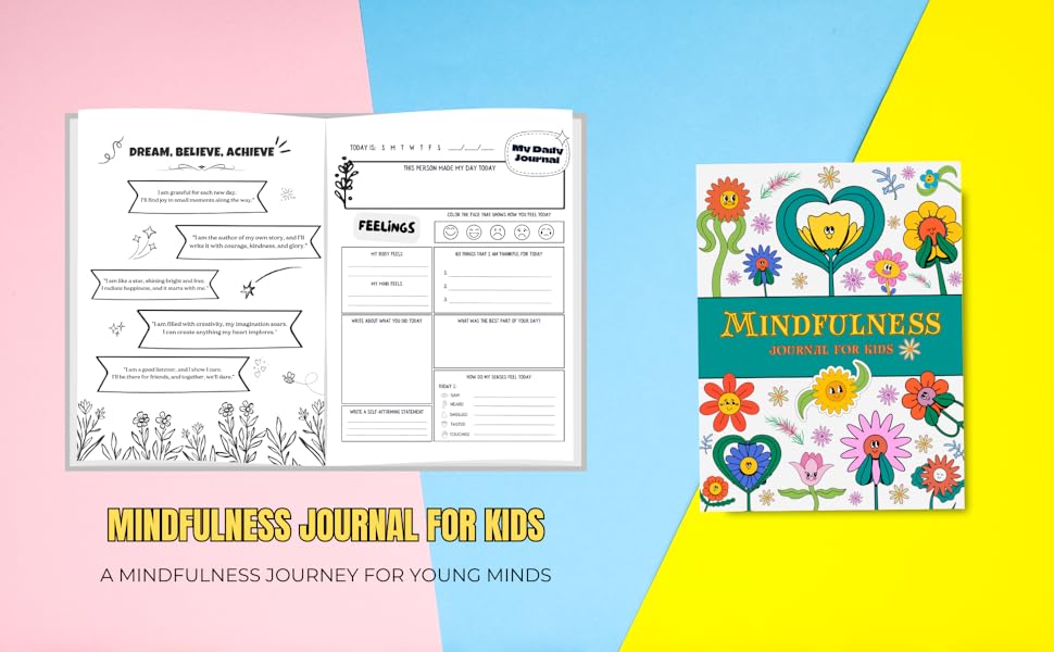 Amazon.com: Mindfulness Journal for Kids | A Daily Journal for Children ...
