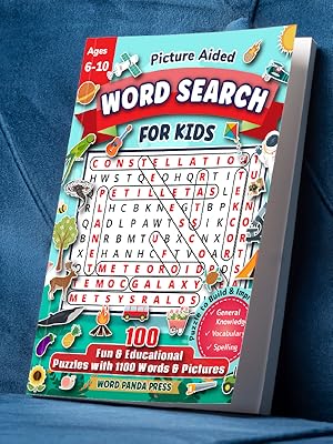 Word Search for Kids with Pictures: 100 Fun & Educational Wordsearch ...