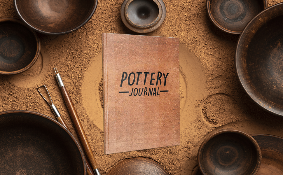Pottery Journal: Pottery Project Book | 80 Project Sheets to Record ...