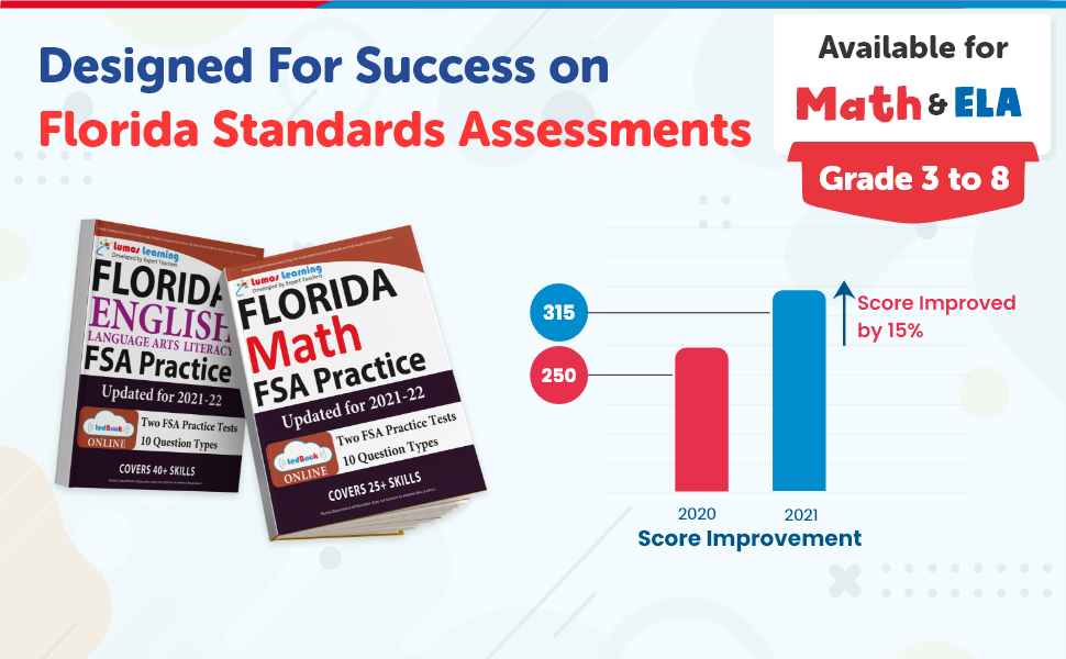 Florida Standards Assessments Prep: Grade 3 English Language Arts ...