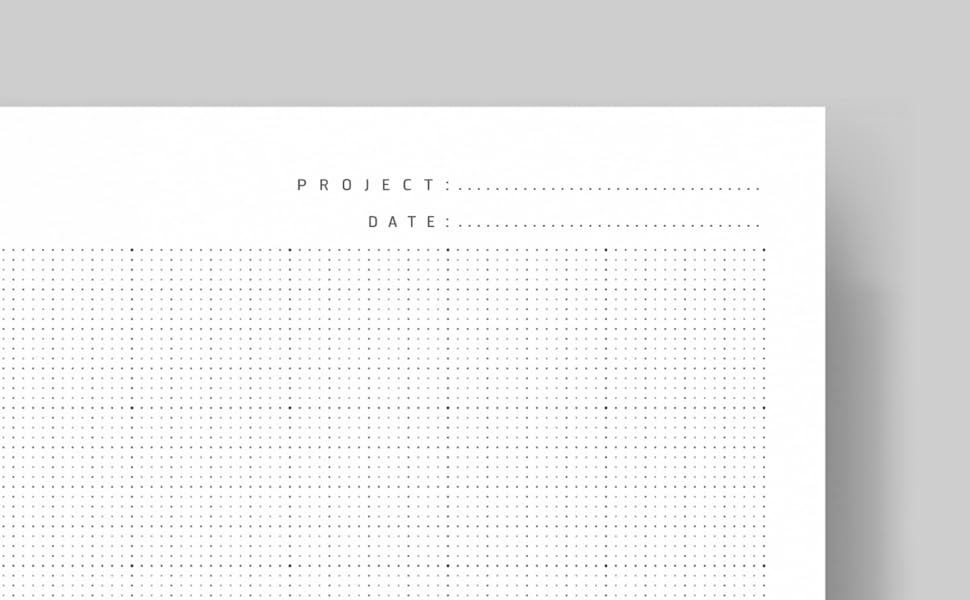 16 | Dot Graph Paper Notebook Quad Ruled 16x16 (16 Squares/Inch) Light ...
