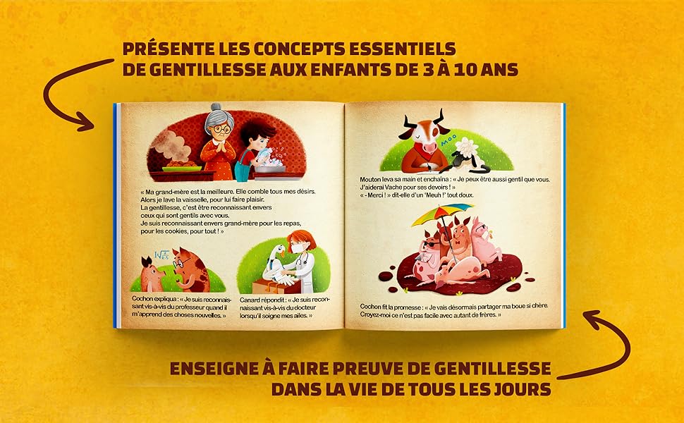 La Gentillesse me Rend Plus Fort: un livre pour enfant sur la Magie de ...