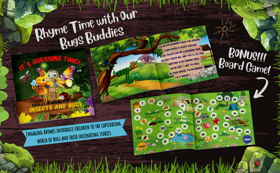 Amazon.com: It's Guessing Time! Insects and Bugs: Riddles in Rhyme for ...