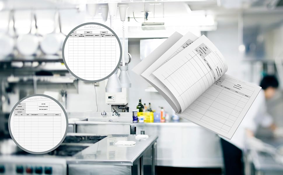 Food Safety Logbook Your Monthly Notepad For Meal Safekeeping food-safety-logbook-your-monthly-notepad-for-meal-safekeeping
