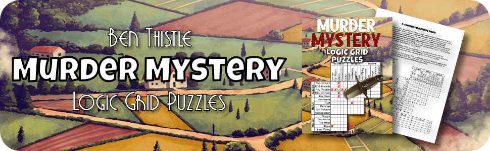 Logic Grid Puzzles: Murder Mystery Puzzle Book for Adults, Armchair ...