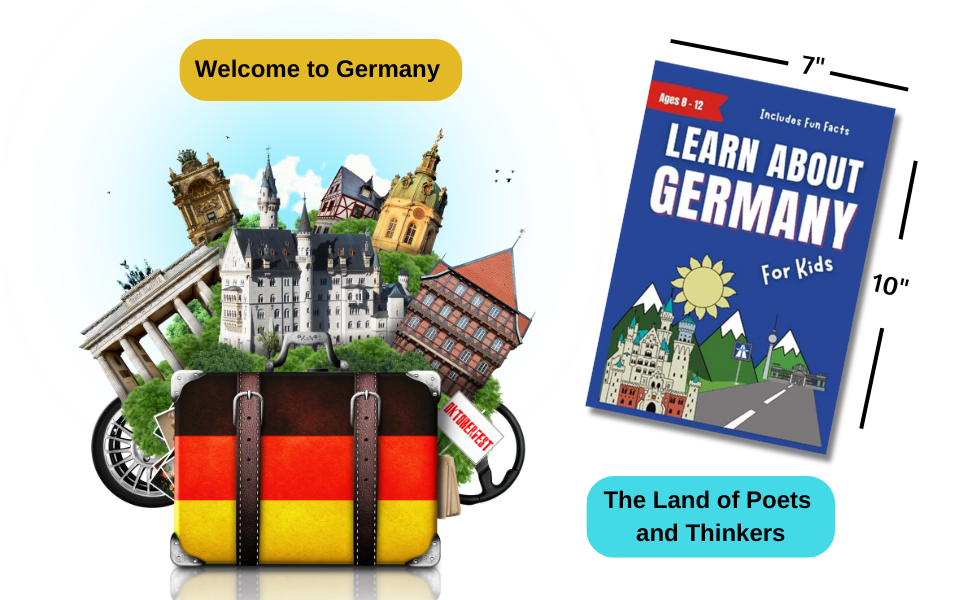 Learn About Germany: For Kids Ages 8-12 - Includes Fun Facts About ...