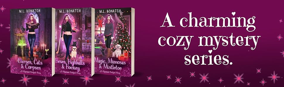 Amazon.com: Curses, Cats & Corpses: A Witchy Amateur Sleuth Mystery (A Charmed Cocktail Cozy ...
