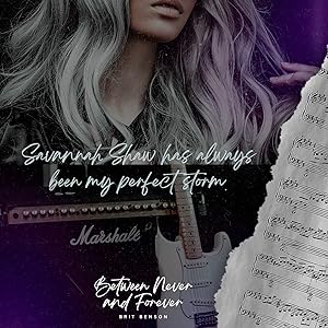 Between Never and Forever: Special Edition Cover: Benson, Brit: 9798986051666: Amazon.com: Books