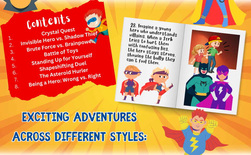 31-Day Creative Writing Superhero Adventure: Encourage Young Minds ...