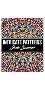 Amazon.com: Intricate Patterns: An Adult Coloring Book with 50 Detailed ...
