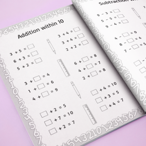 Addition and Subtraction Workbook 1st Grade: Plus and Minus within 20 ...