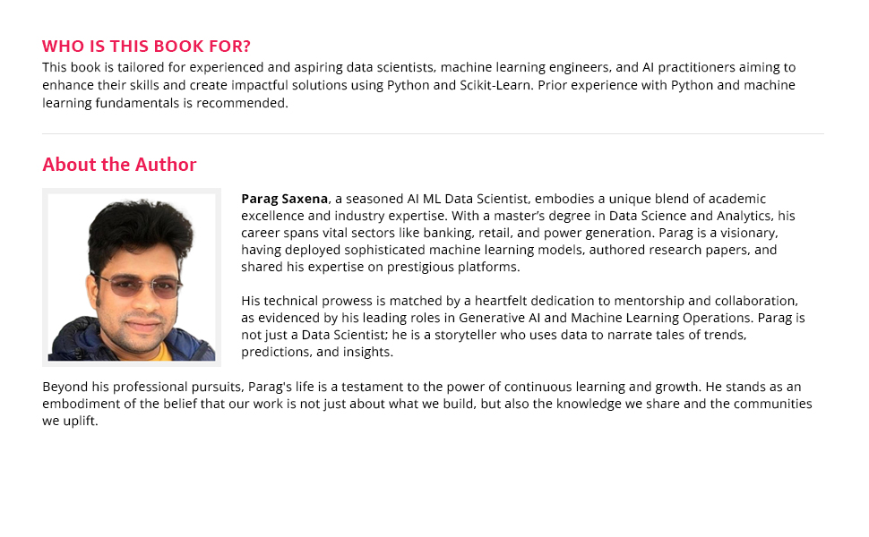 Ultimate Machine Learning With Scikit Learn Unleash The Power Of Scikit Learn And Python To