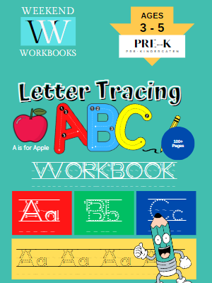 Letter Tracing ABC Workbook: Alphabet and Numbers Tracing Activity ...