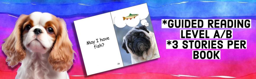Dog Readers Beginner: The Pug Book: Preschool, PreK, Kindergarten Early ...