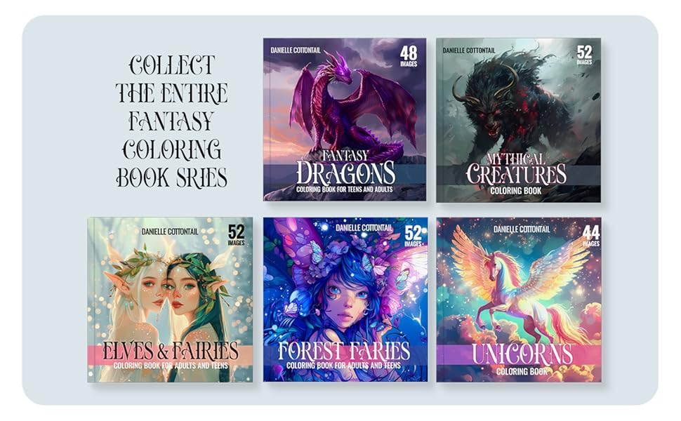 Amazon.com: Mythical Creatures Coloring Book: Fantasy & Mysterious coloring Pages with Myth ...