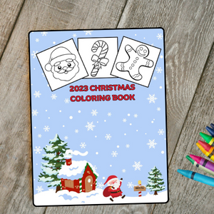 Amazon.com: 2023 Christmas Coloring Book: Perfect For Preschoolers Ages ...