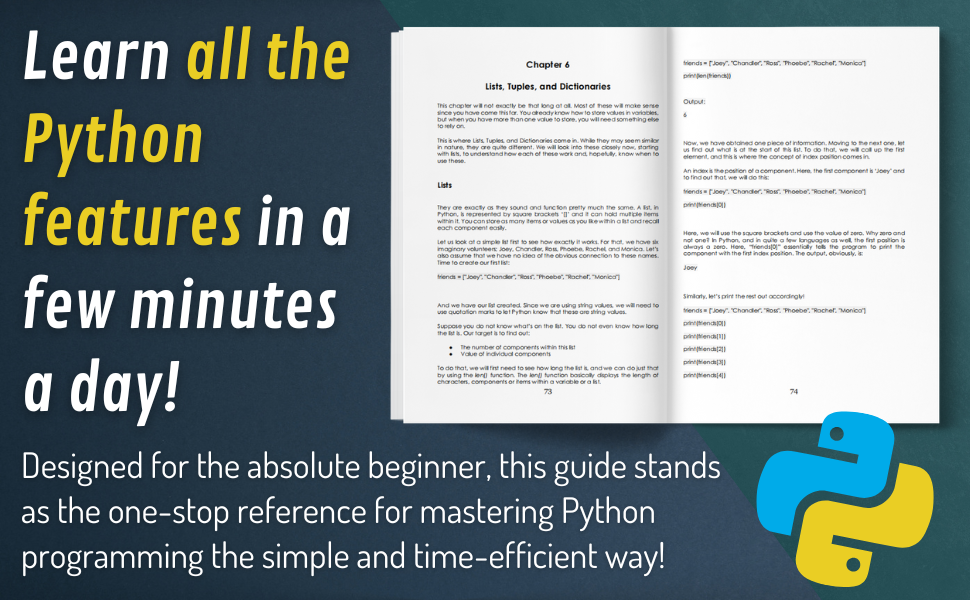 Python for Beginners: The Biggest Python Programming Crash Course for Beginners | Learn Python ...