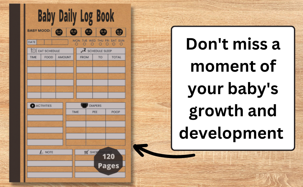 Baby Daily Log Book: For New Parents Or Nannies, New Parents, Daycare, Newborns: Kowalski ...