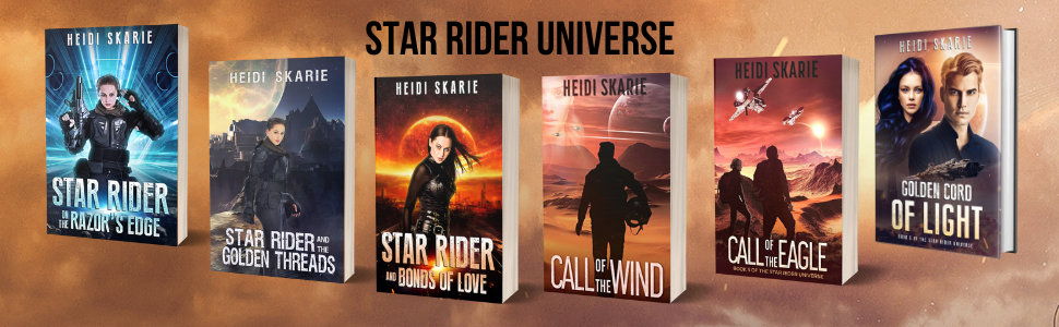 Amazon.com: Golden Cord of Light: A Space Opera Adventure (Star Rider Book 6) eBook : Skarie ...