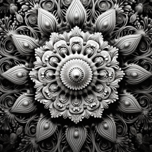 Amazon.com: 100 Grayscale Patterns: Adult Coloring Book. Mindful and ...