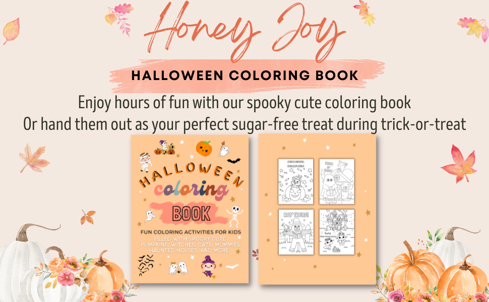 Halloween Coloring Book for Kids: Fun Coloring Pages for All Ages ...