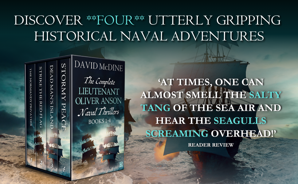 THE COMPLETE LIEUTENANT OLIVER ANSON NAVAL THRILLERS BOOKS 1–4 four gripping historical naval ...