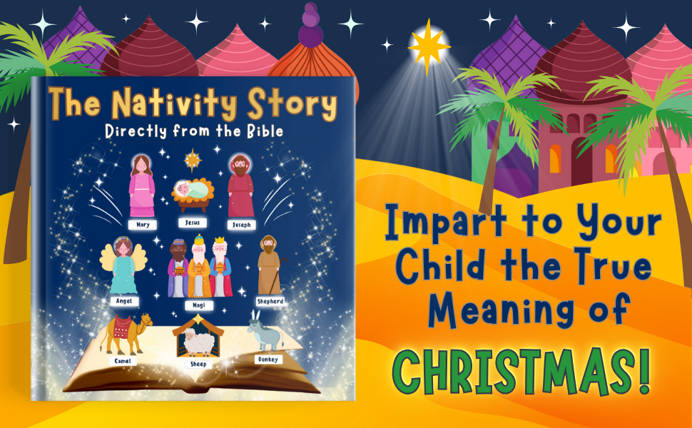 Amazon.com: The Nativity Story Directly from the Bible: The Birth of ...