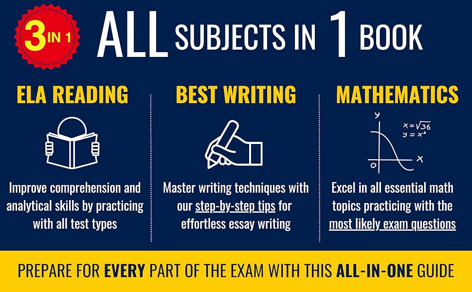 Florida FAST Test Prep Grade 6: The Ultimate 3-in-1 Practice Workbook ...