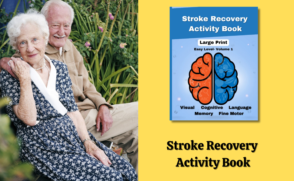 Stroke Recovery Activity Book| Easy Level-Volume 1: Stroke Patients Rehabilitation Activity Book ...