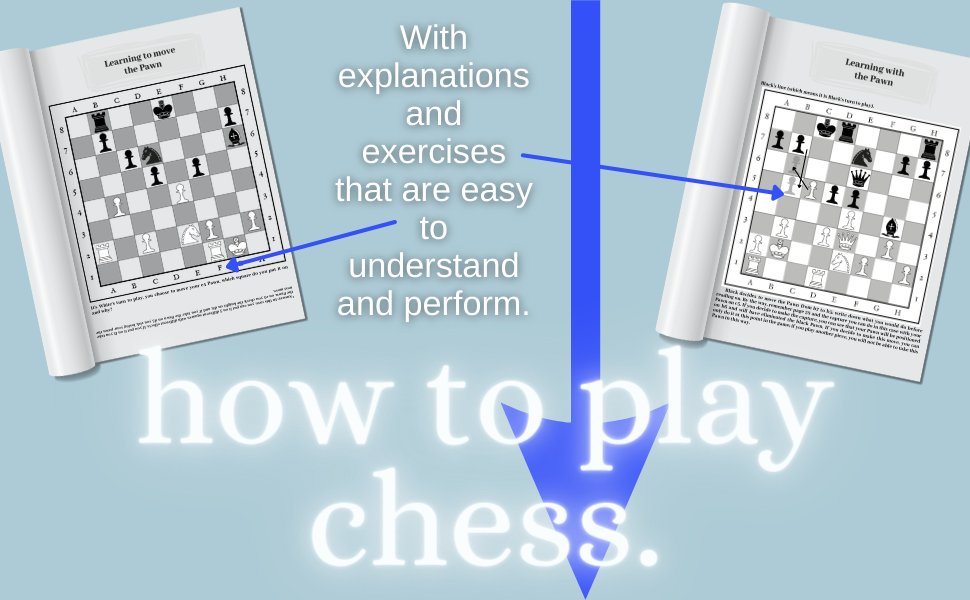 Simple and easy chess rules for kids: Chess rules for children, simple and easy illustrations ...