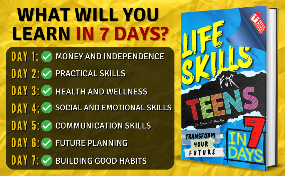 Amazon.com: Life Skills For Teens: Transform Your Life In 7 Days: Includes FREE WORKBOOK ...