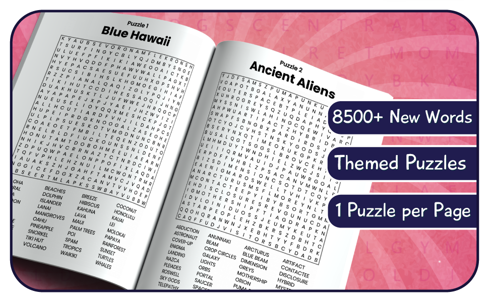 8500+ New Words ULTIMATE Word Search 4-in-1 Collection (200+ Themed Puzzles): ULTIMATE Puzzle ...
