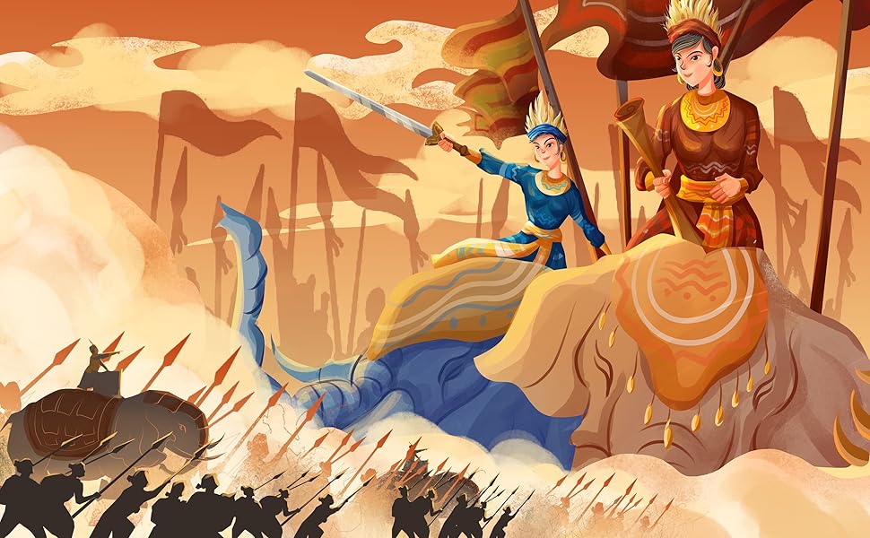 THE TRUNG SISTERS: The Girls Who Defied An Empire (Grit and Glory: The Against-All-Odds Stories ...