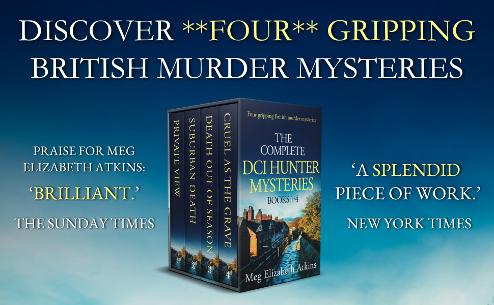 Amazon.com: THE COMPLETE DCI HUNTER MYSTERIES BOOKS 1-4 four gripping British murder mysteries ...