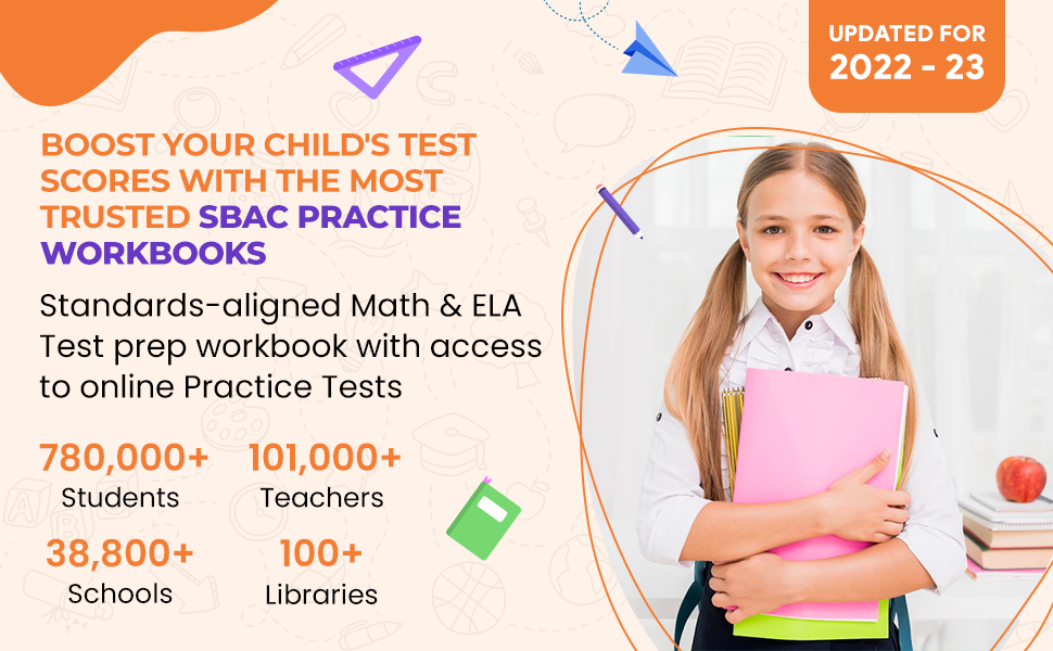 SBAC Test Prep: Grade 6 English Language Arts Literacy (ELA) Common ...