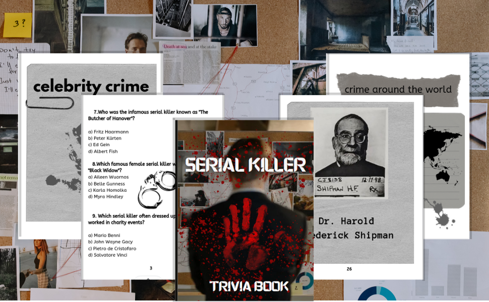 SERIAL KILLER TRIVIA BOOK: True Crime Trrivia with questions and answers: Publishing, NewYork ...