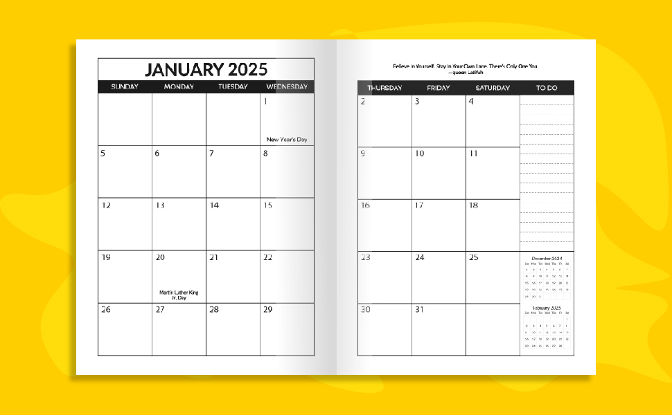 Amazon.com: 2025-2026 Monthly Planner: January 2025 to December 2026 ...