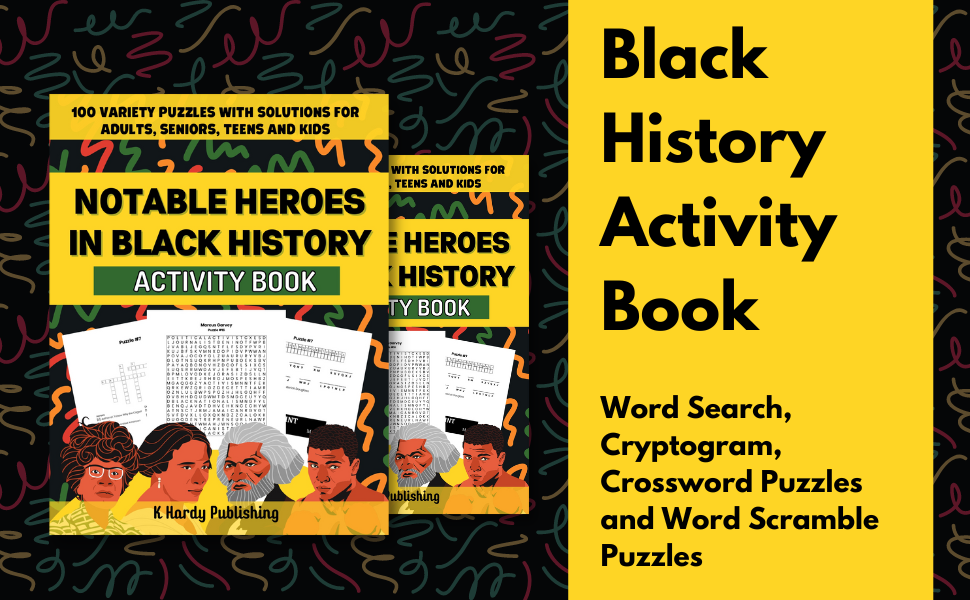Amazon.com: Notable Heroes In Black History Activity Book/Word Search ...