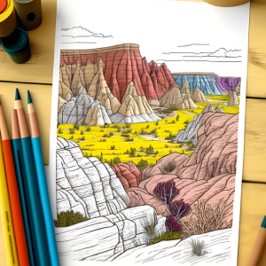 National Parks coloring book: An Adult Coloring Book of America's ...
