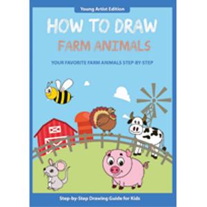 How to Draw Farm Animals: Easy Step-by-Step Guide How to Draw for Kids ...