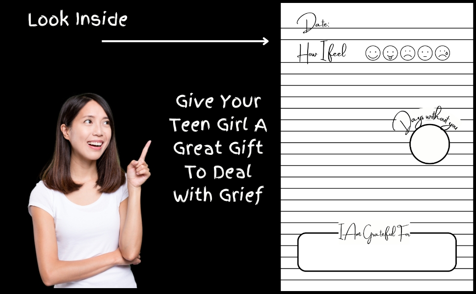 Grief Journal For Teenage Girls | Loss of Mother, Father, Sister ...